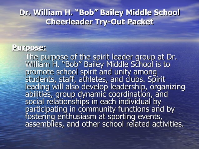 Cheer Informational Meeting Power Point | PPT | Women\'s Clothing ...