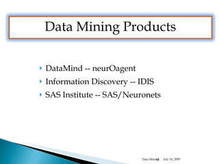 Data Mining Overview | PPT