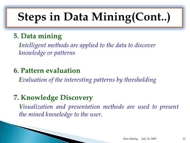 Data Mining Overview