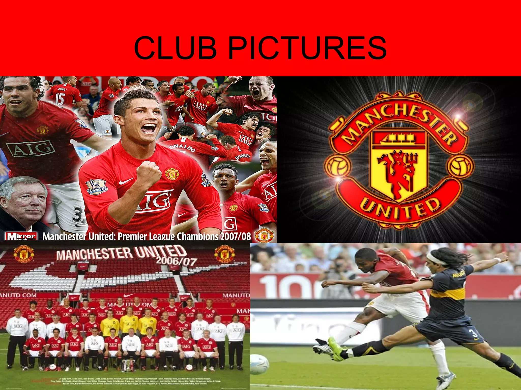 MANCHESTER UNITED | PPT | Soccer | Sports