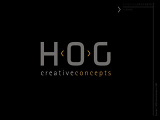 HOG Creative Concepts Company Profile | PPT