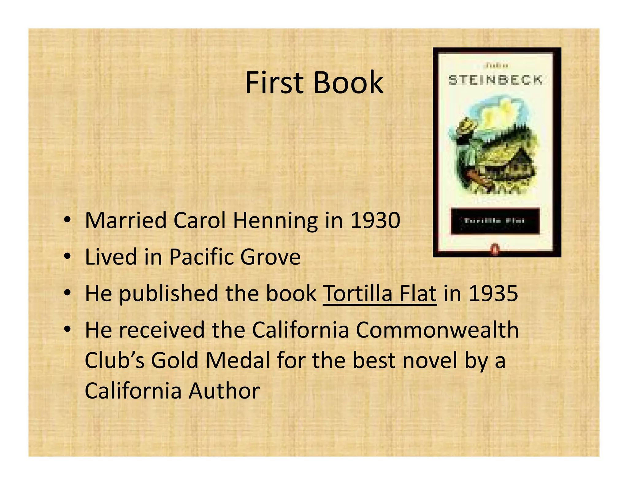 John Steinbeck | PPT