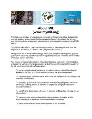 Logistics Core Competencies | PDF