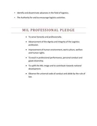 Logistics Core Competencies | PDF