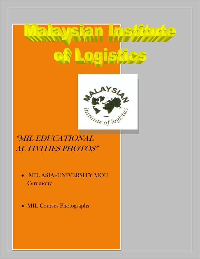 Mil Educational Activities Photos | PDF | Education