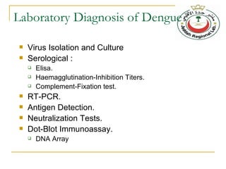 Laboratory investigation of dengue in Jeddah | PPT