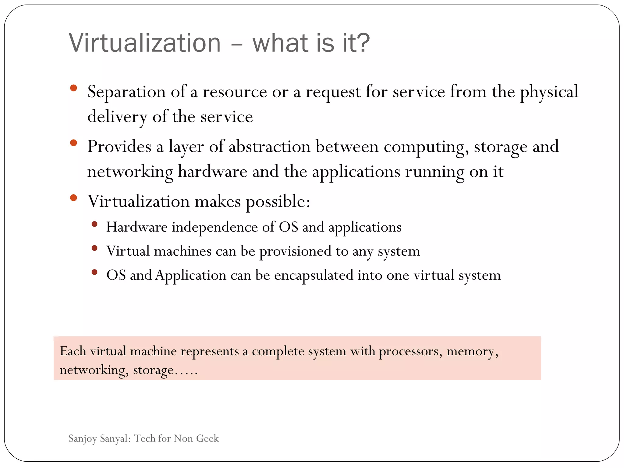 Virtualization VMWare technology | PPT