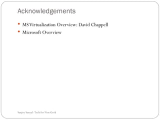 Microsoft Virtualization View | PPT