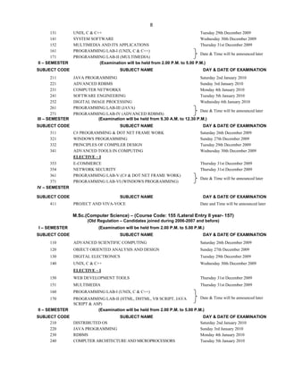 Annamalai University Time Table | PDF | Computer Software and Applications | Computing