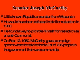McCarthyism | PPT