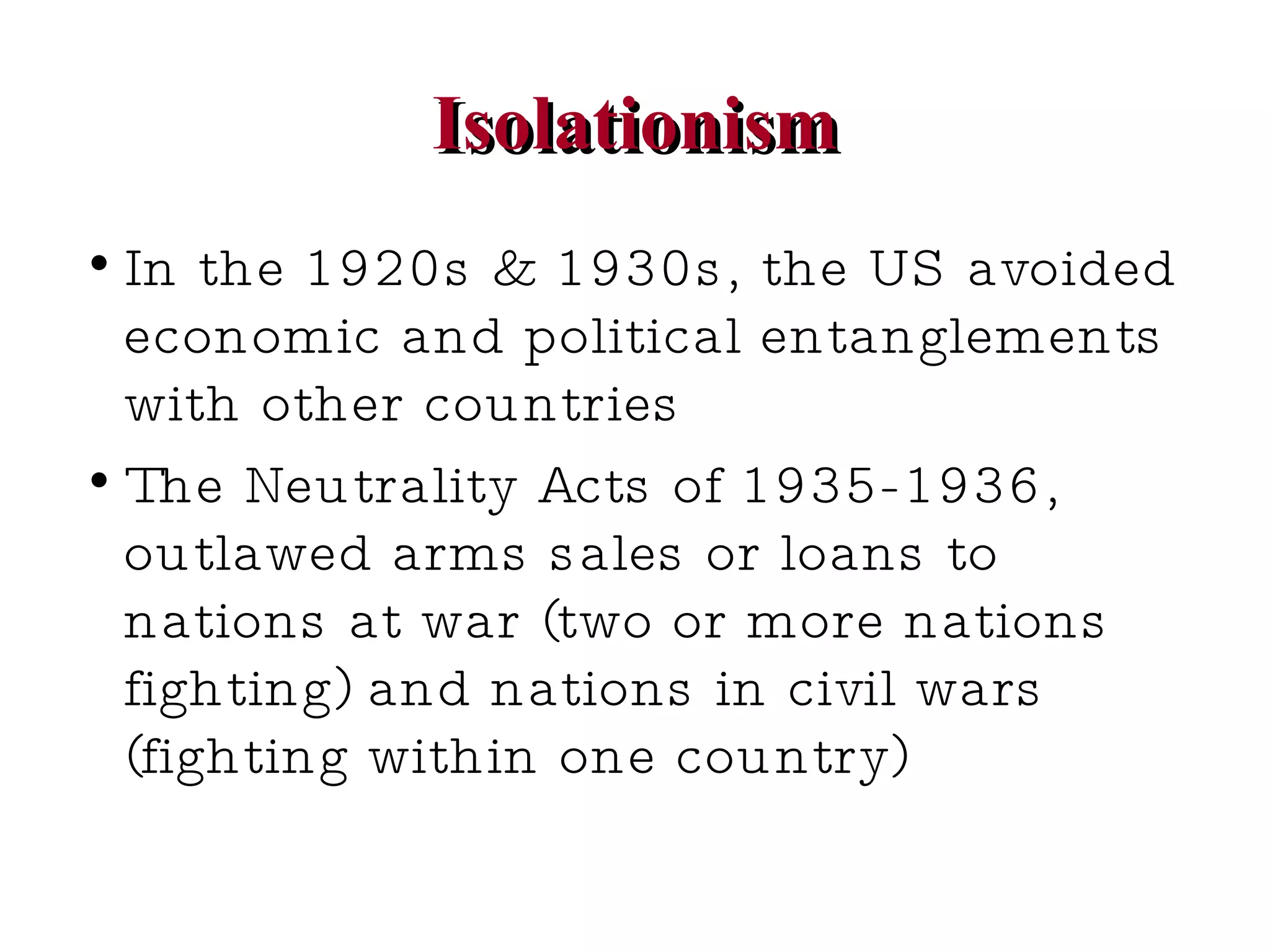 US Enters The War (WWII) | PPT