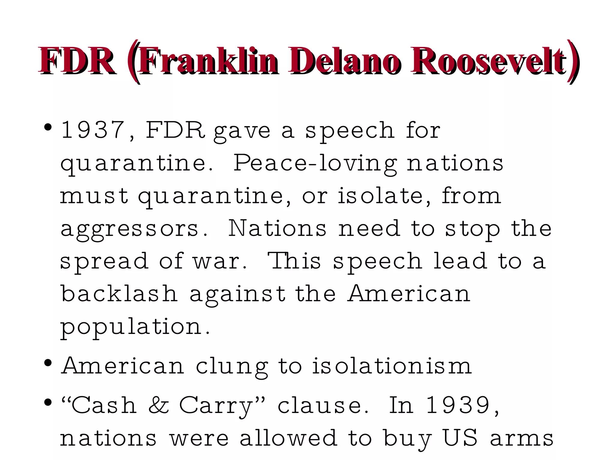 US Enters The War (WWII) | PPT