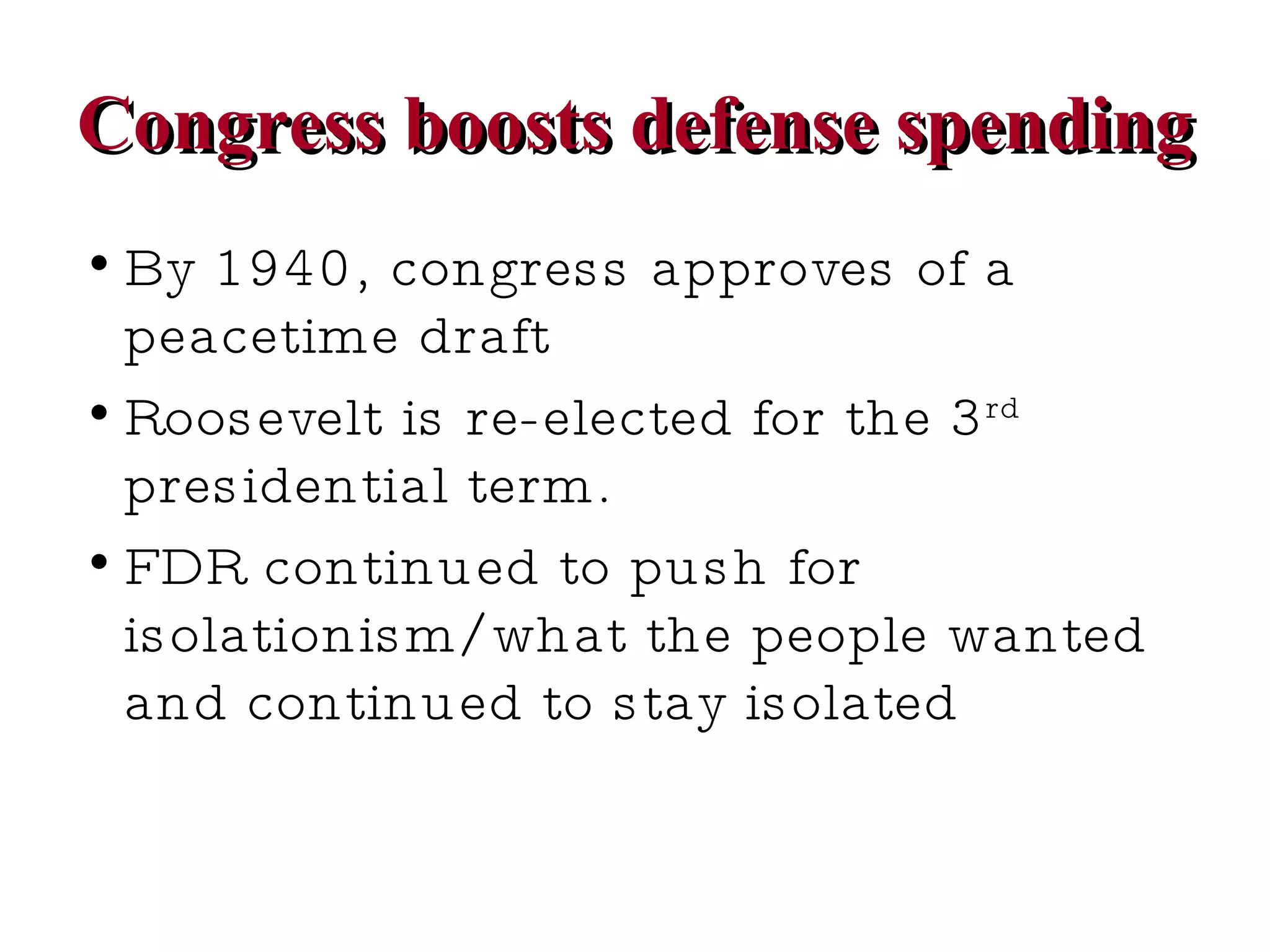 US Enters The War (WWII) | PPT