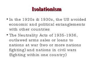 US Enters The War (WWII) | PPT