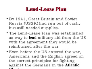 US Enters The War (WWII) | PPT