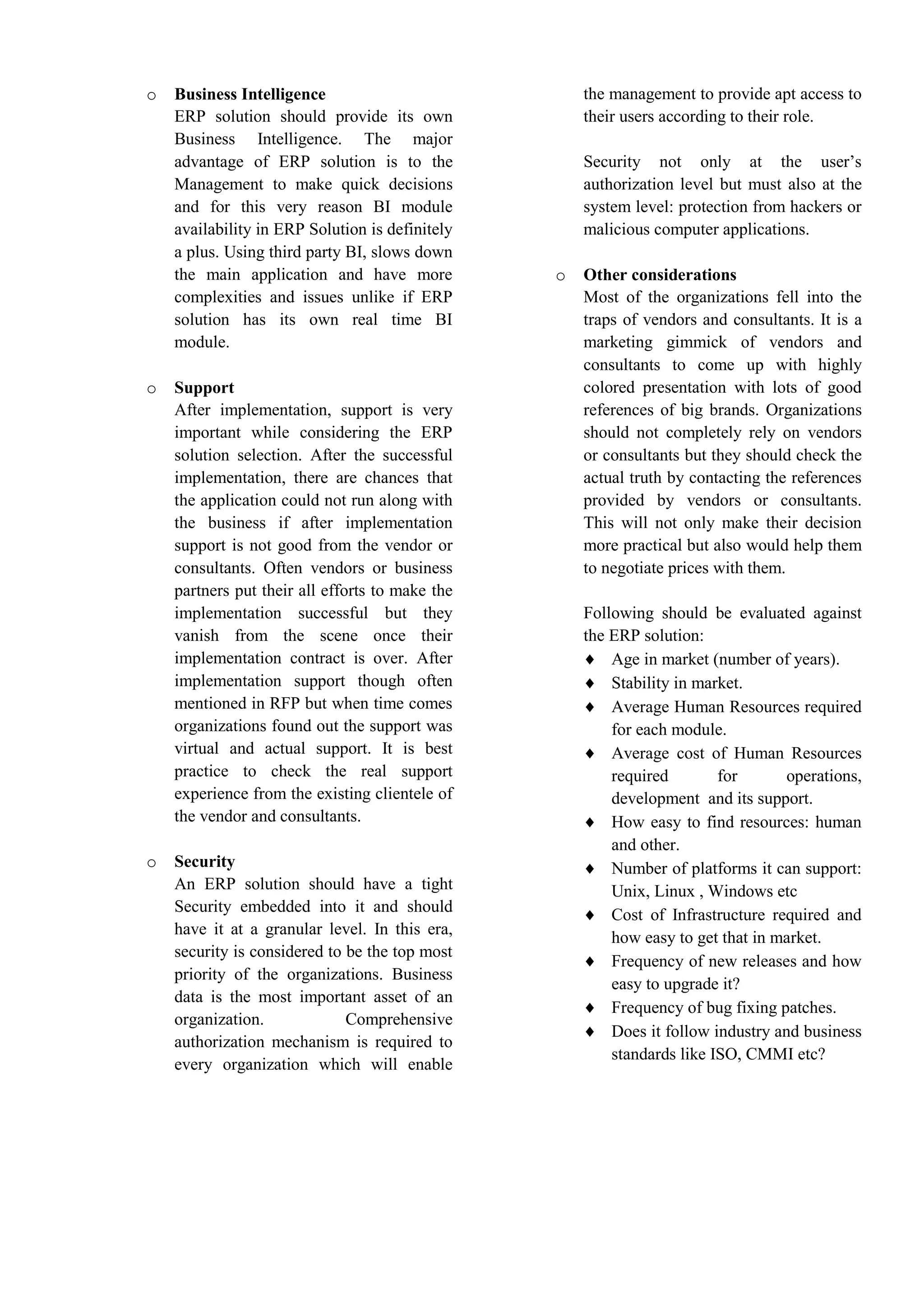 ERP Implementation A Complete Guide | PDF