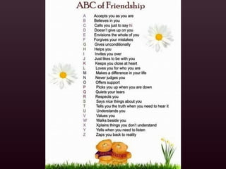 ABC of Friendship | PPS