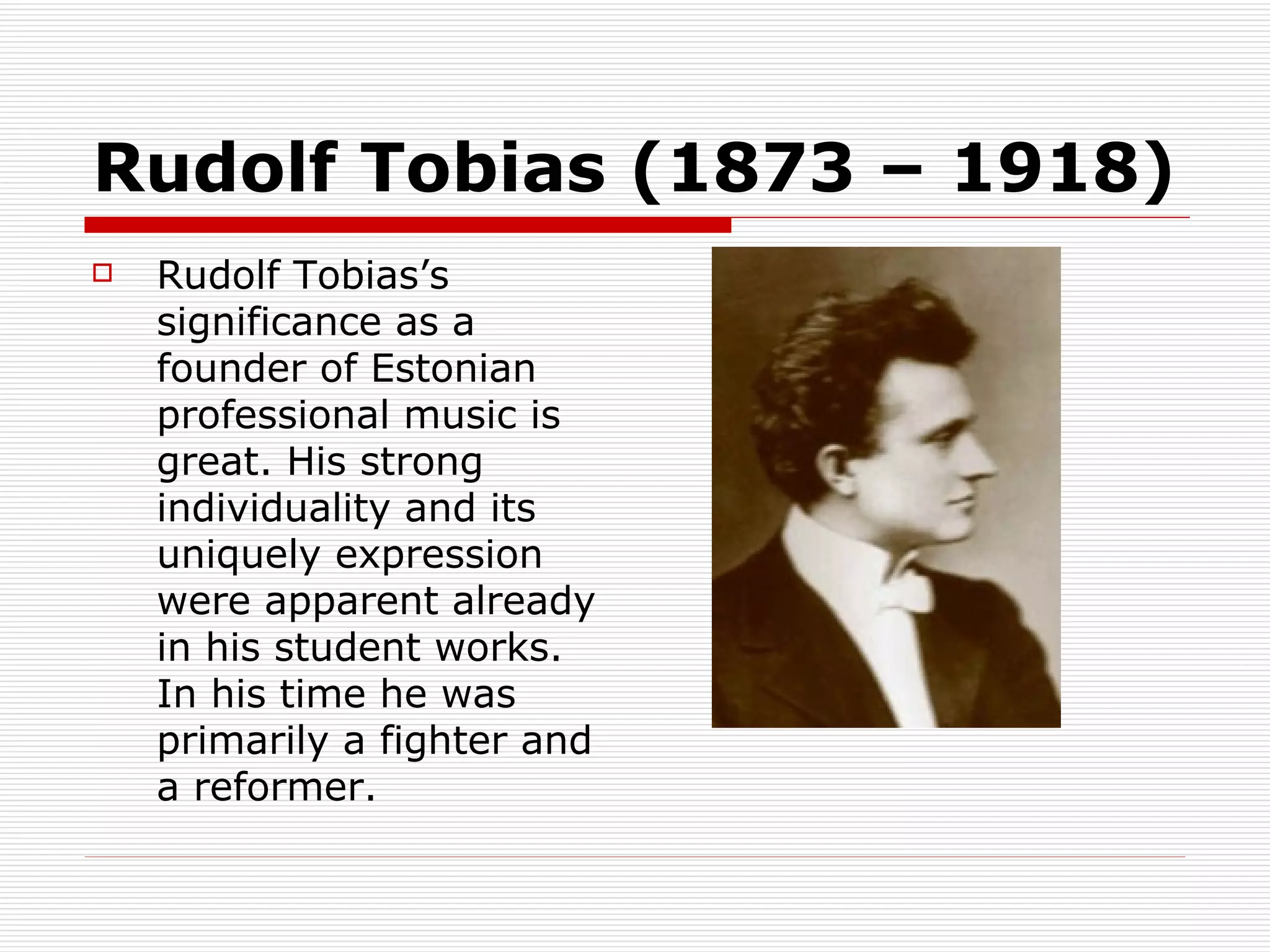 Estonian famous composers | PPT