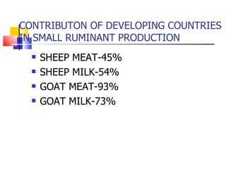 Economic importance of goats | PPT