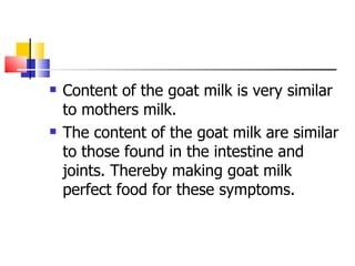 Economic importance of goats | PPT