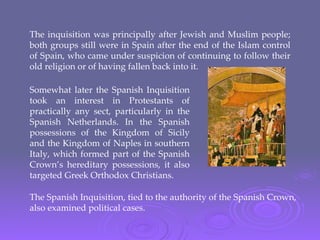 Spanish Inquisition | PPT