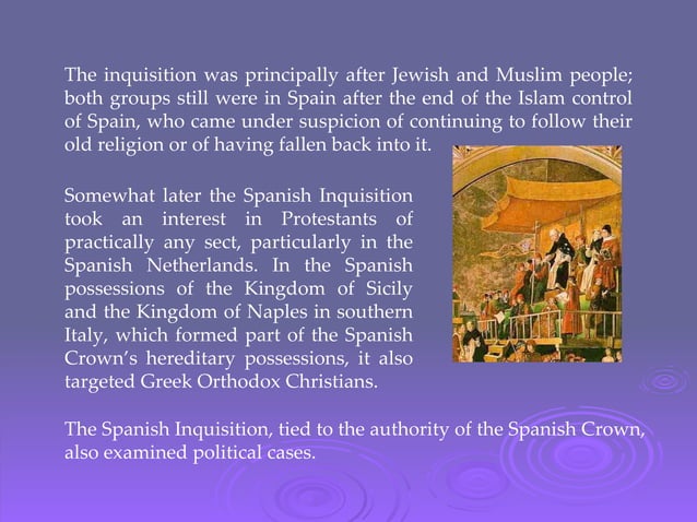 Spanish Inquisition | PPT