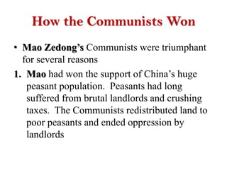 Communism In China | PPTX