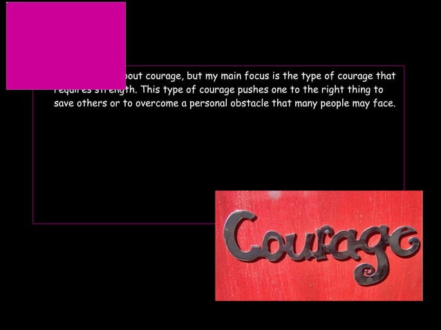What is Courage? | PPT