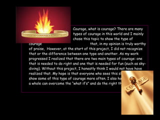 What is Courage? | PPT