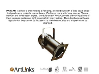 Lighting Design For Amateur Theatre | PPT