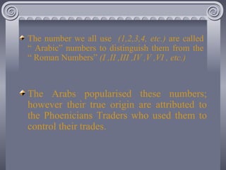Arabic Numbers | PPS