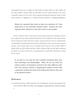 Regression-through-the-origin: Ratio of Means or Medians | PDF