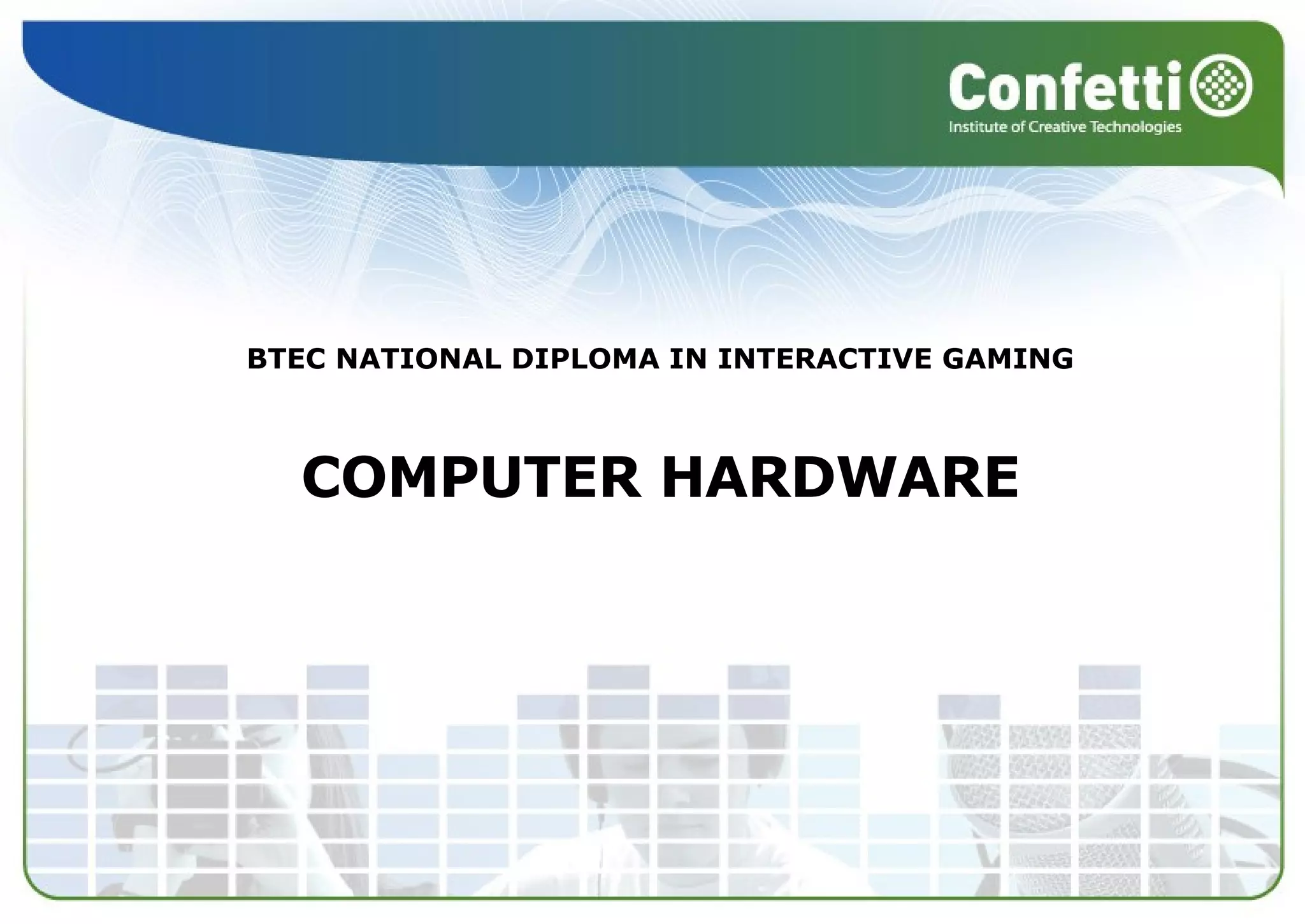 Computer Hardware - Platforms and Technologies | PPT