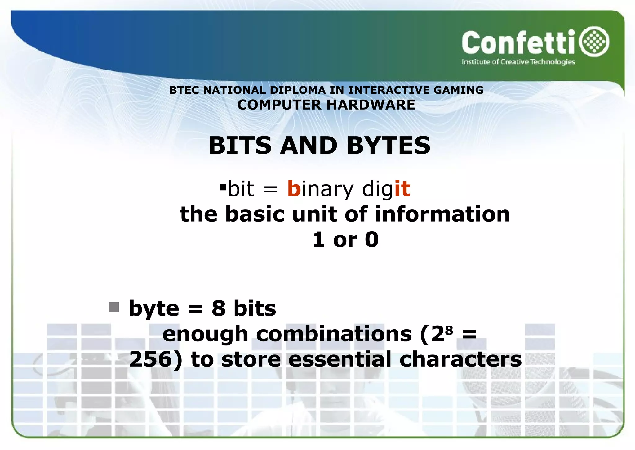 Computer Hardware - Platforms and Technologies | PPT