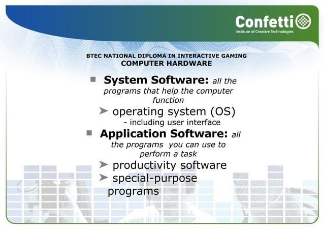 Computer Hardware - Platforms and Technologies | PPT