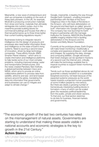 The biosphere economy | PDF