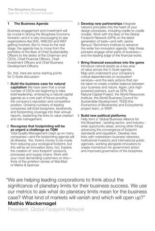 The biosphere economy | PDF