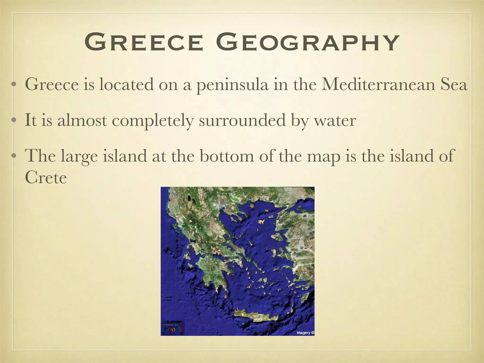 Rome/Greece Geography | PPT