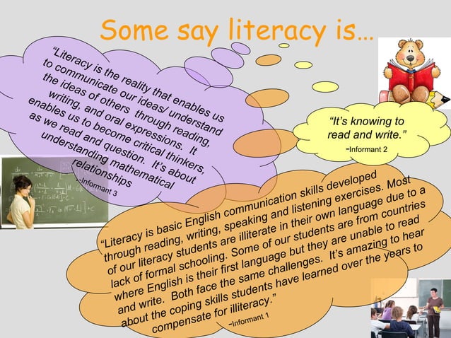 LITERACY SLIDES (click here to get full screen) | PPT | Education