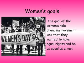 Changing Roles of Women | PPT