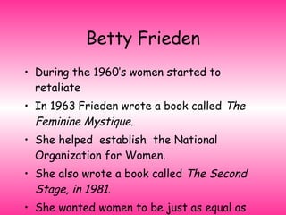 Changing Roles of Women | PPT