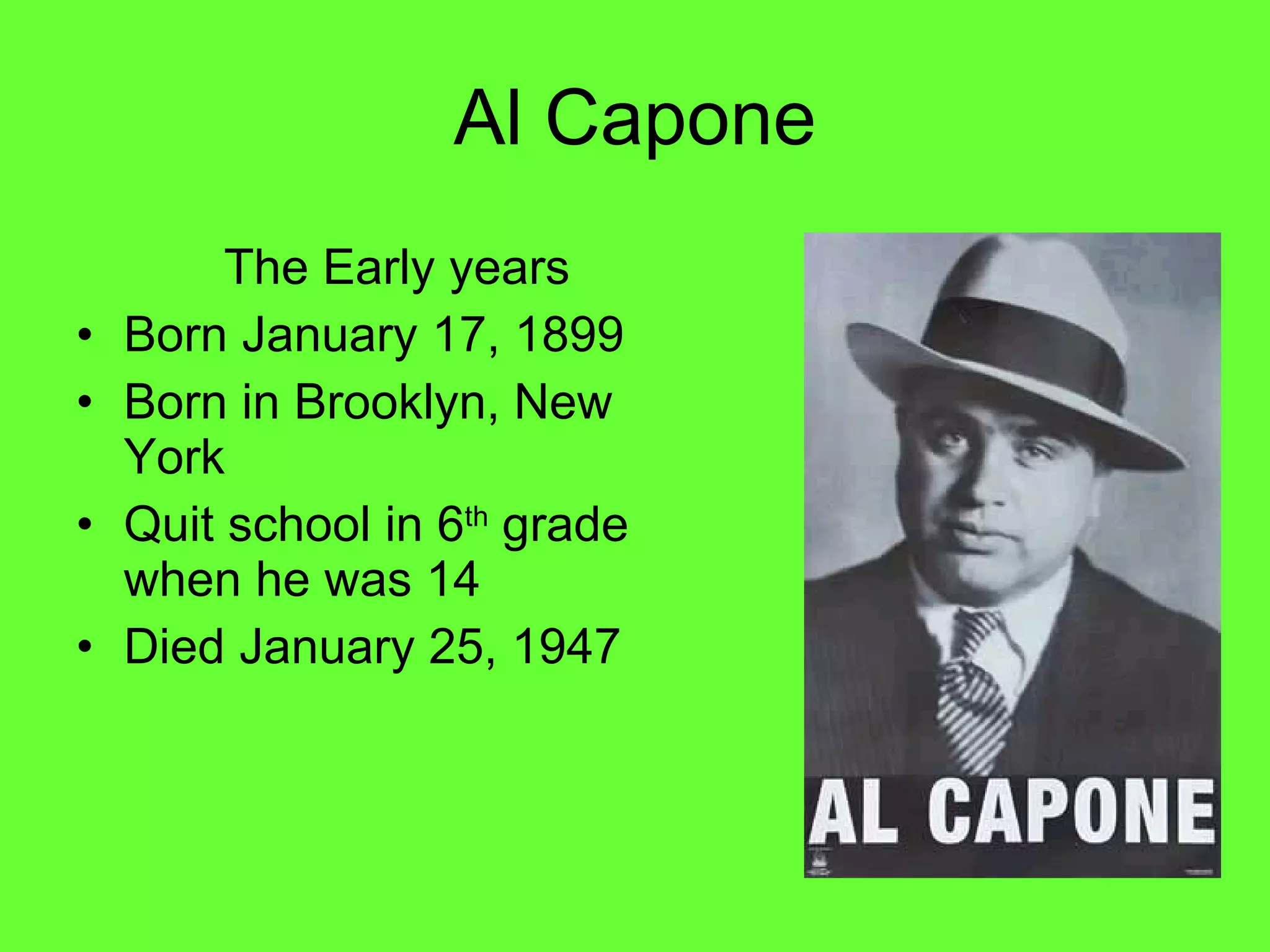 Crime in the 1930's | PPT