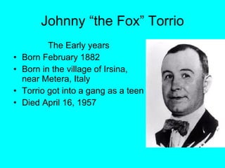 Crime in the 1930's | PPT