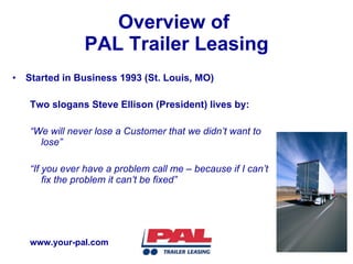 Trailer Leaseing Chicago, IL | PPT