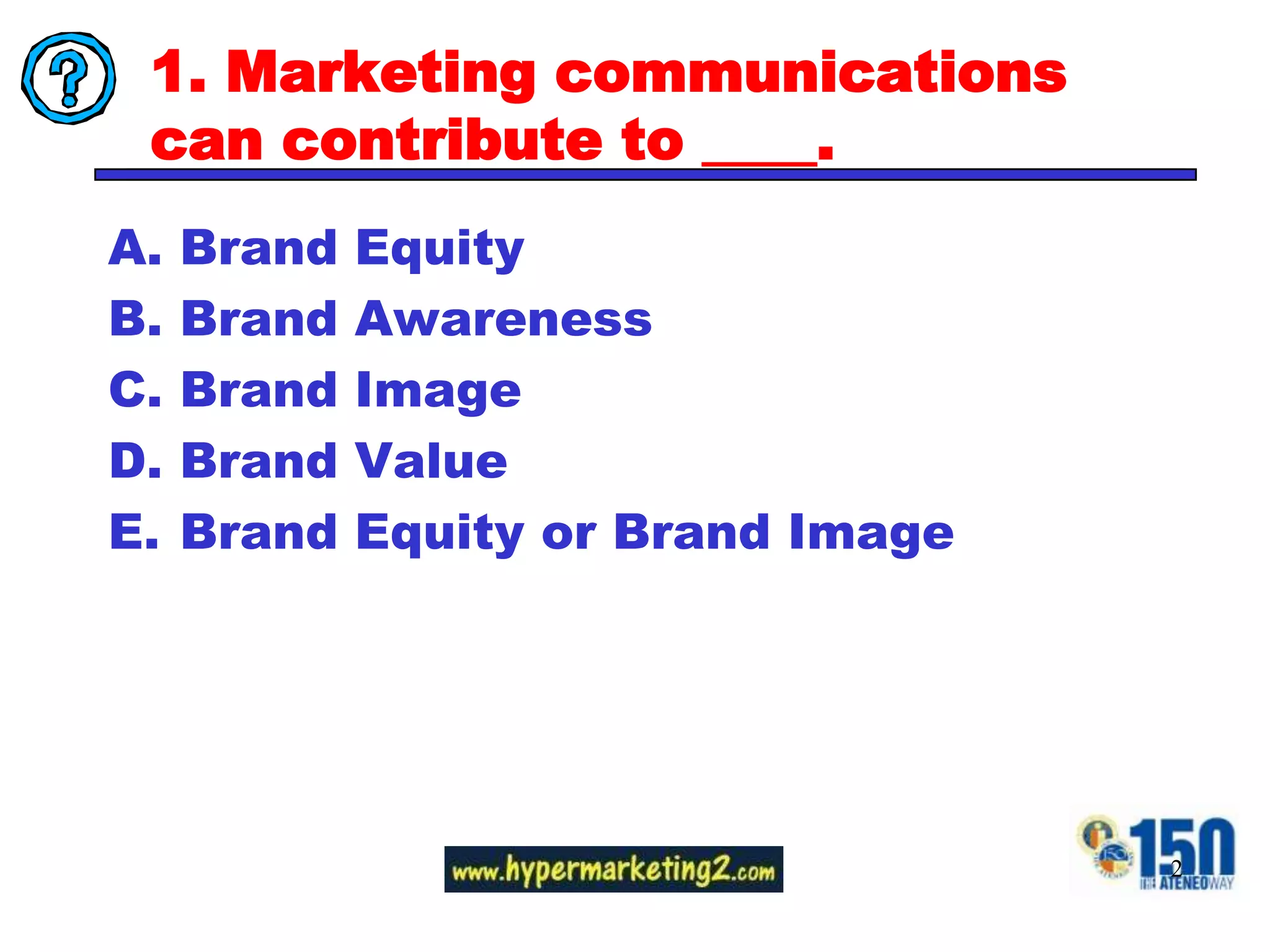 Chapter 17 Top 10 Questions - Designing and Managing IMC | PPTX