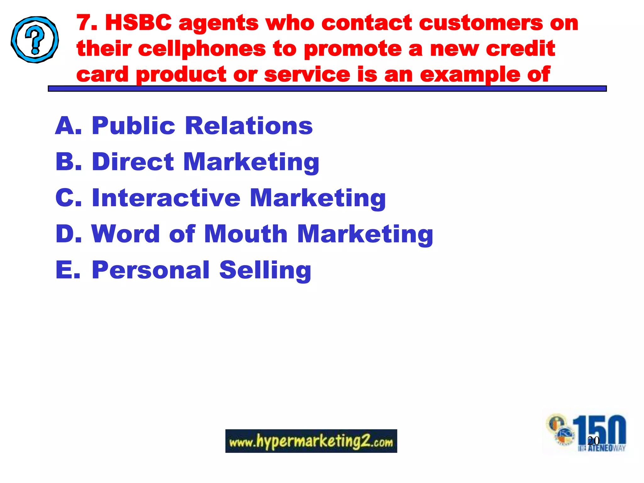 Chapter 17 Top 10 Questions - Designing and Managing IMC | PPTX