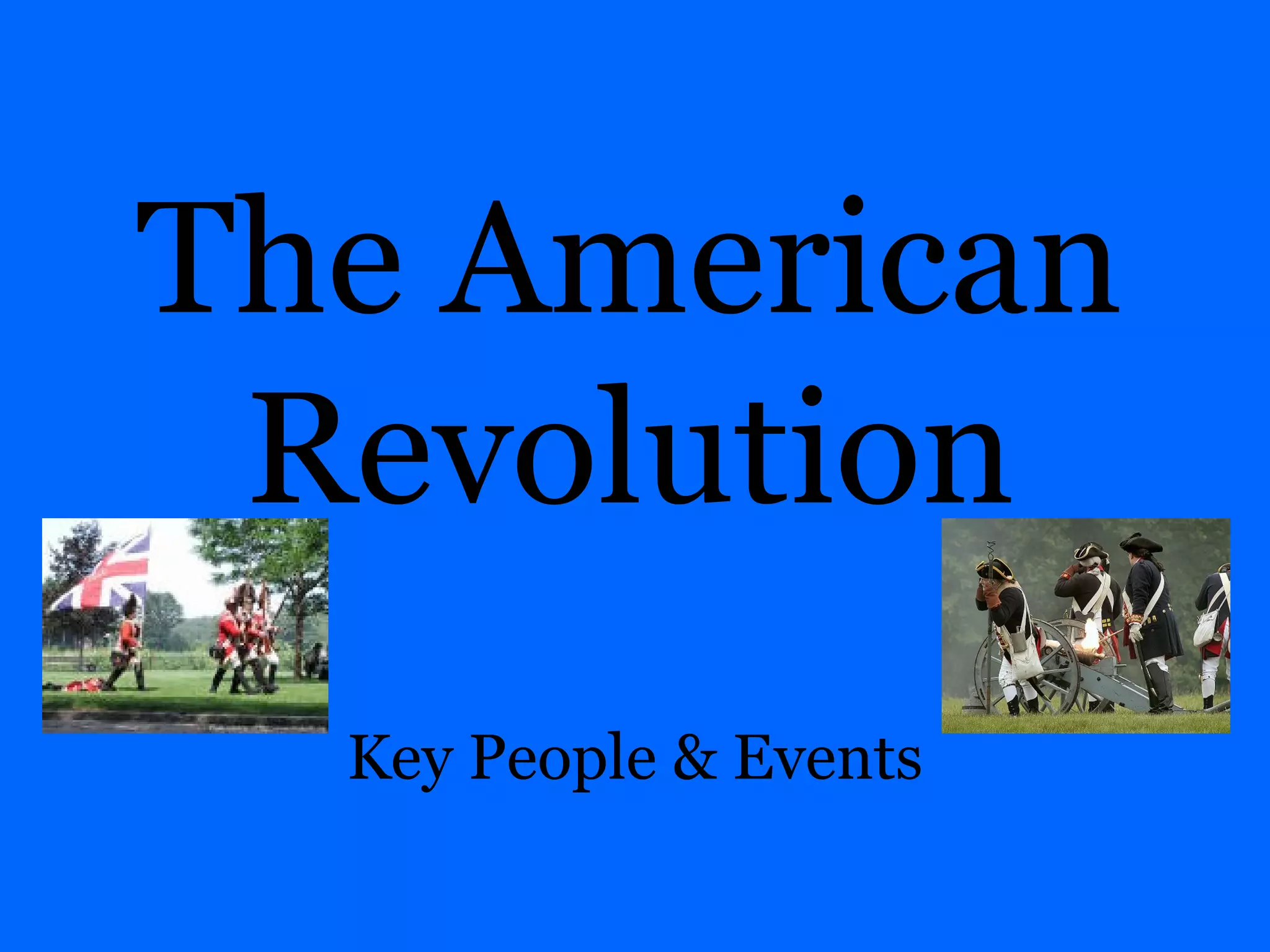 The American Revolution | PPT