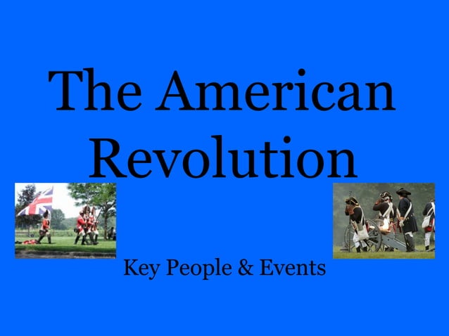 The American Revolution | PPT