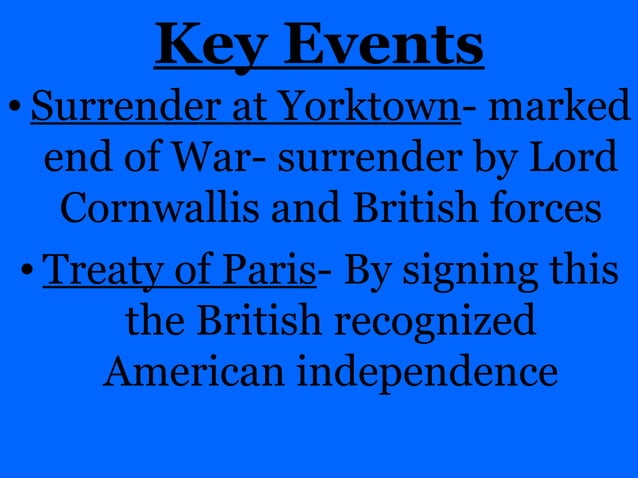 The American Revolution | PPT