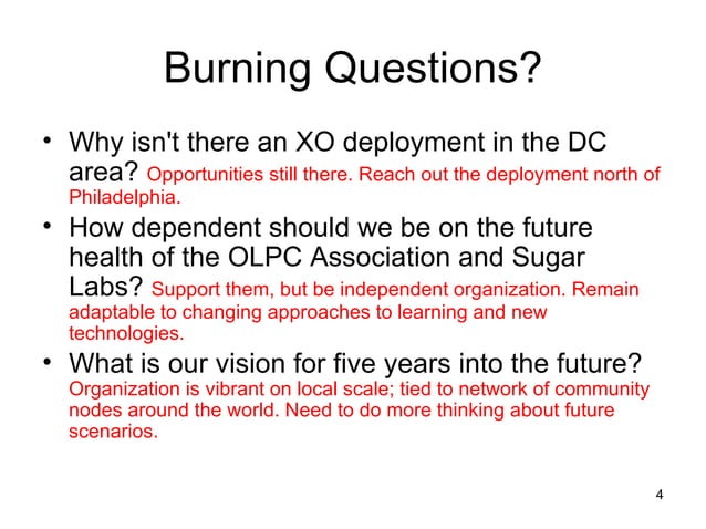 OLPC Learning Club First Business Meeting Handout (with post-meeting ...